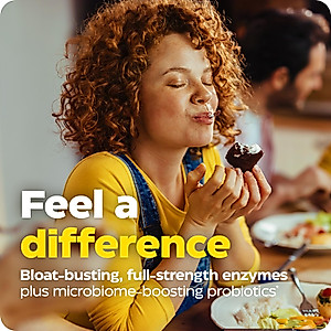 Enzymedica Digest Gold + Probiotics, 2-in-1 Formula for Gut Health, Digestive Enzymes & 1.5 Billion Active Probiotic Cultures, 90 Count (FFP)