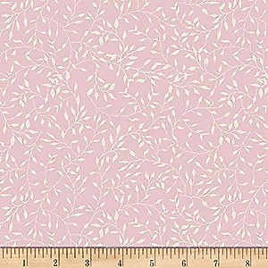 Art Gallery Fabrics Art Gallery Lambkin Sweet Wisteria Fabric, Rose