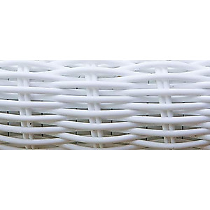 Tortuga Outdoor Portside Plantation Rocking Chair, White Coastal