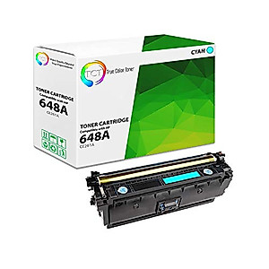TCT Premium Compatible Toner Cartridge Replacement for HP 647A 648A CE260A CE261A CE262A CE263A Works with HP Color Laserjet CP4520 CP4025 CP4525 Printers (Black, Cyan, Magenta, Yellow) - 4 Pack