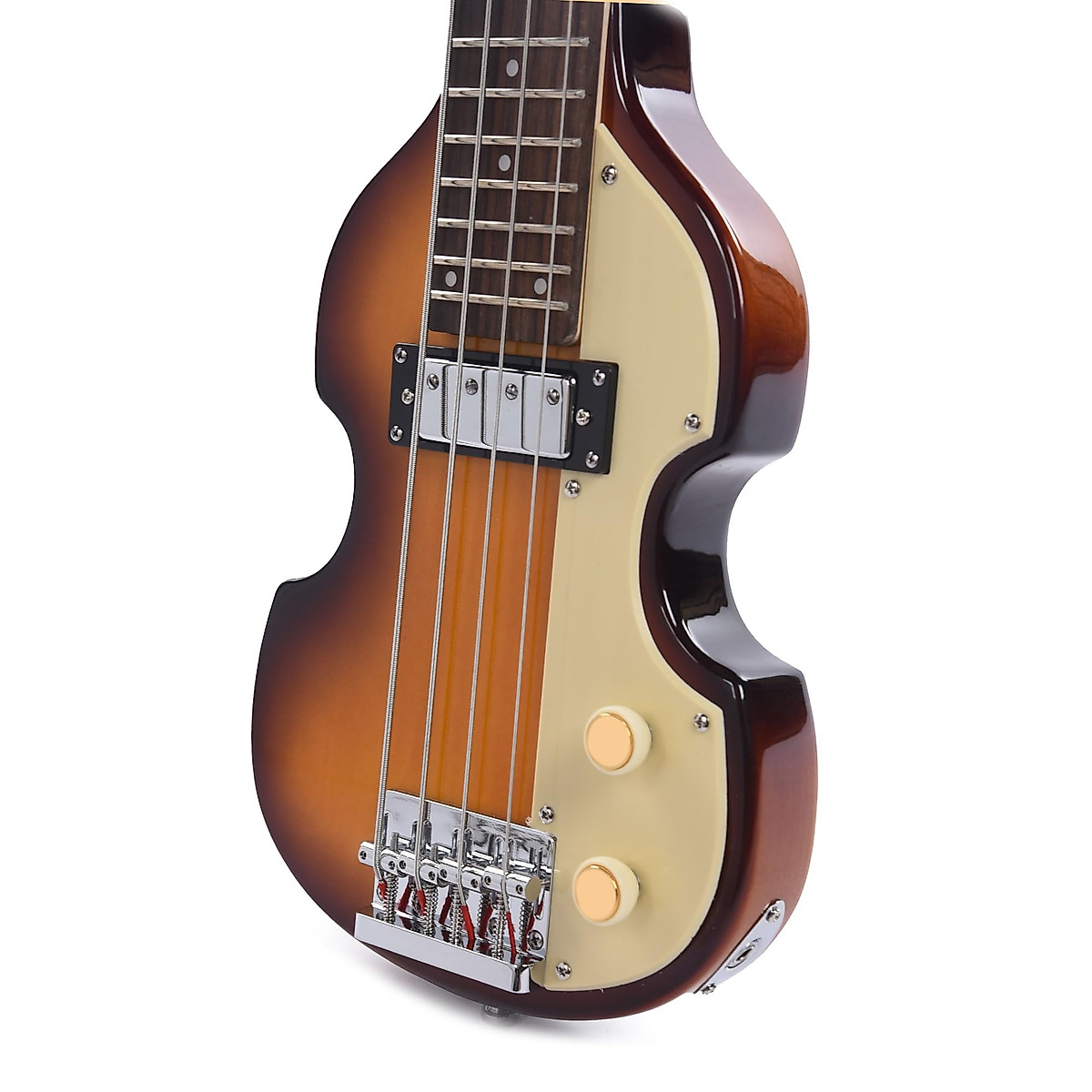 Hofner, 4-String Electric Upright Bass, Brown (HOF-HCT-SHVB-SB-O)