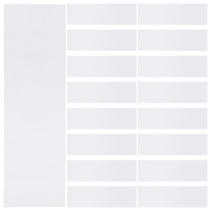 600pcs Chromatography Paper Strip Laboratory Filter Paper for Pigment Separation Science Experiment Chemistry Classroom University Student