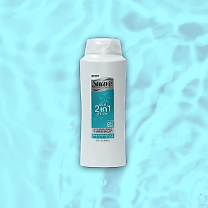 Suave Professionals 2 in 1 Shampoo and Conditioner Daily Plus for Cleansed Hair Hair Shampoo and Conditioner Formula With Micro-Moisturizing Complex 28 oz