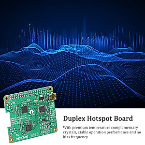 BUZHI MMDVM Duplex Hot Board, MMDVM Duplex Hot Board with OLED Display Support DMR P25 D Star Mini Relay Module Support UHF VHF for Raspberry Pi