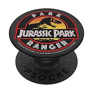 Jurassic Park Ranger Logo PopSockets PopGrip: Swappable Grip for Phones & Tablets