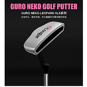 Golf Putter Men Women Ultralight Practice Golf Clubs Right Handed Golf Training Aid Steel Golf Blade Putters (for Women)
