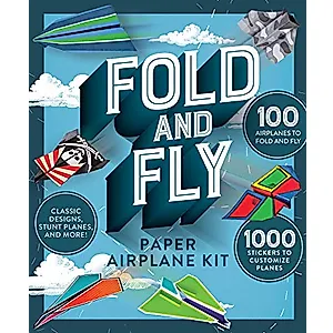 Fold and Fly Paper Airplane Kit