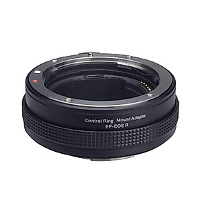 Control Ring Mount Adapter EF-EOS R for Canon EF/EF-S Lens to Canon EOS R RP R5 R6 R7 R10 Series Mirrorless Digital Cameras
