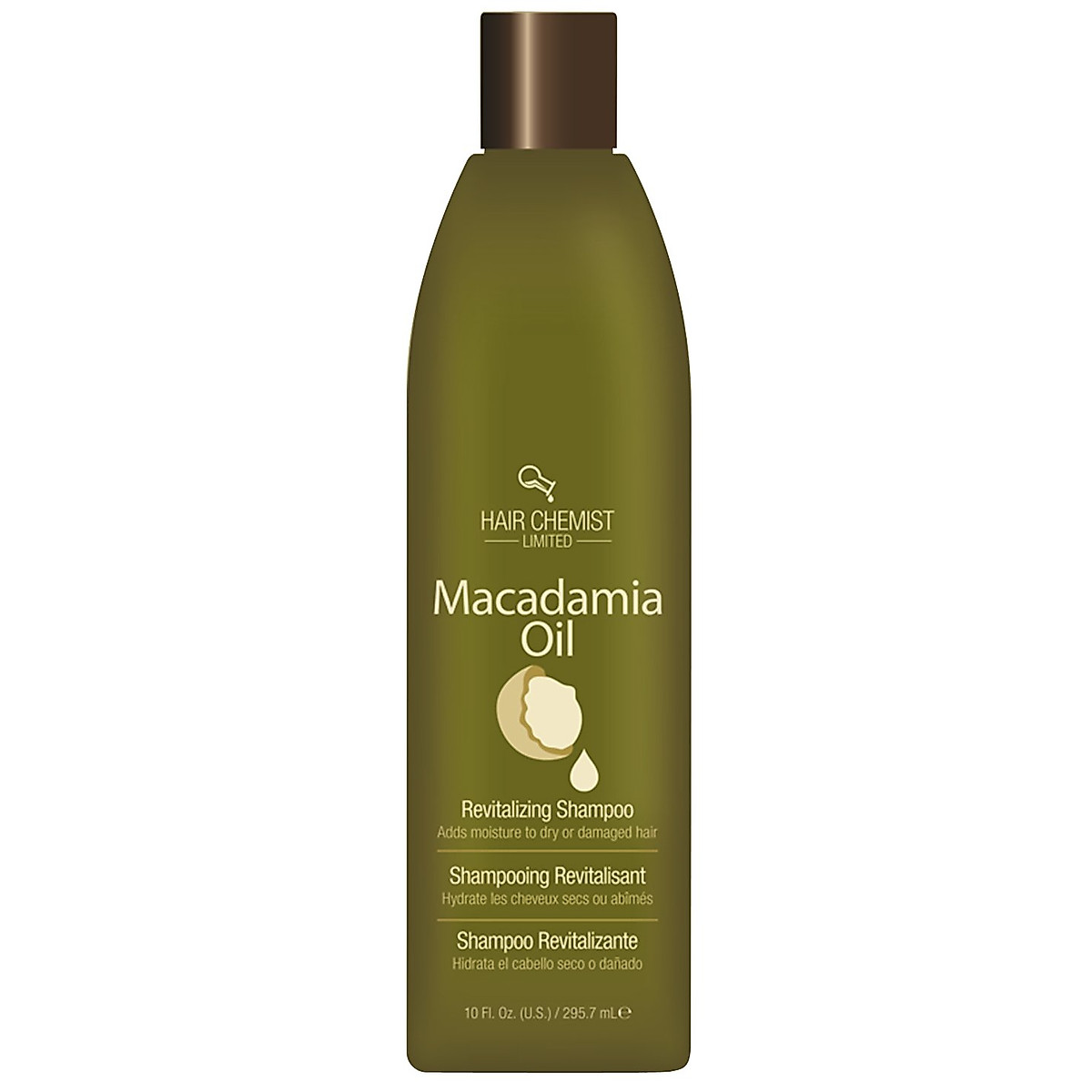 Hair Chemist Limited Macadamia Oil Shampoo 10 ounce (Pack of 2)