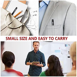 mom faves Hidden Spy Camera Pen, 1080P HD Body Cam with Loop Recording Portable Pocket Cam for Classroom Meetings Indoor/Outdoor