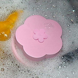 Gilroy Washing Machine Floating Lint Mesh Bag Hair Filter Net Pouch, Floating Washing Machine Filter Washer Lint Trap Pink