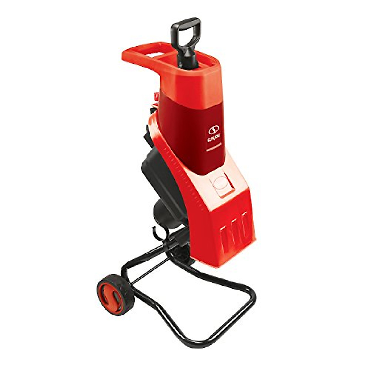Sun Joe CJ602E-RED 15 Amp Electric Wood Chipper/Shredder, Red & CJ601E-RBLD Chipper Joe Replacement Double Sided Cutting Blade for CJ601E Chipper/Shredder