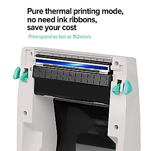 Shipping Label Printer ( Windows 7 or higher Only ) ( No ChromeBook ) Direct Thermal High Speed Printer - Compatible with Amazon, Ebay, Etsy, Shopify - 4×6 Label Printer & Multifunctional Printing