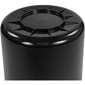 Carlisle FoodService Products 34101003 Round Waste Container, 10 gal, Black
