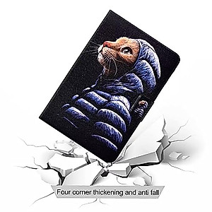 Compatible with/Replacement for Tablet PC Samsung Galaxy Tab A8 10.5 inch 2021 SM-X200/X205/X207 PU Leather Flip Cover Stand Wallet Case XXDY3(3)