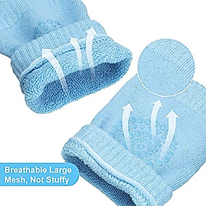 12 Pairs Baby Crawling Anti-Slip Knee Pads Unisex Toddler Knee Protector for Baby Kids