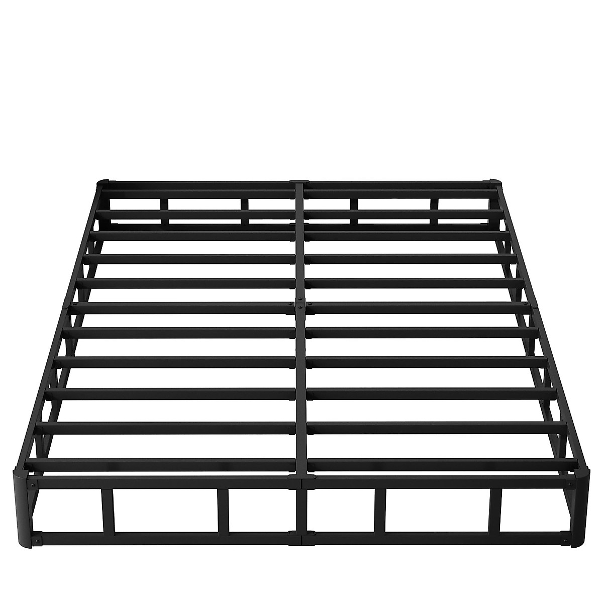 Maenizi 9 Inch Box Spring for Queen Bed, Heavy Duty Metal Box Spring Bed Base with Fabric Cover, Mattress Foundation, Easy Assembly, Noise Free, Black