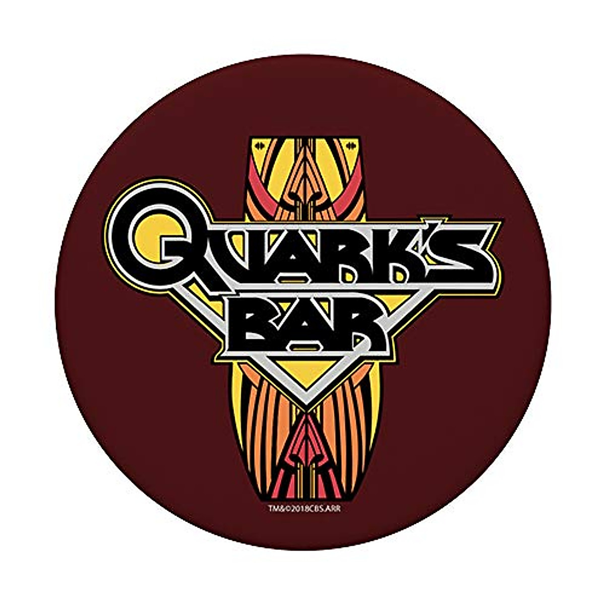 Star Trek Quarks Vintage Logo PopSockets Stand for Smartphones and Tablets PopSockets PopGrip: Swappable Grip for Phones & Tablets