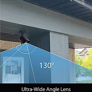 OSI Smart Security Bullet Camera Outdoor 1080P HD,WiFi Cameras, Home Security Cameras, AI Human Detection, Two-Way Audio, Night Vision,Compatible with Alexa, Google,32GB SD Card Included/Cloud StoragE