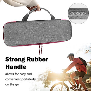 ProCase Hard Travel Case Compatible for Revlon One-Step Hair Dryer/Volumizer/Styler, EVA Carrying Case with Velvet Bag Cover for Hot Tools, OMOteam, Bed Head Air Brush Blow Dryer -Grey