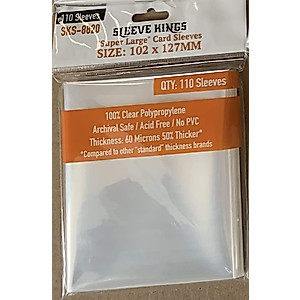 Arkham Horror Third Edition Compatible Sleeve Bundle (8808 X 3 + 8802 X 2 + 8820 X 1)