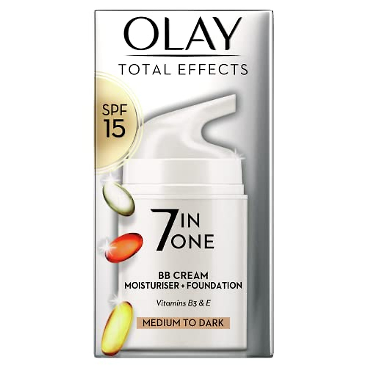 Olay Total Effects 7In1 Touch Of Foundation Bb Moisturiser Medium 50Ml