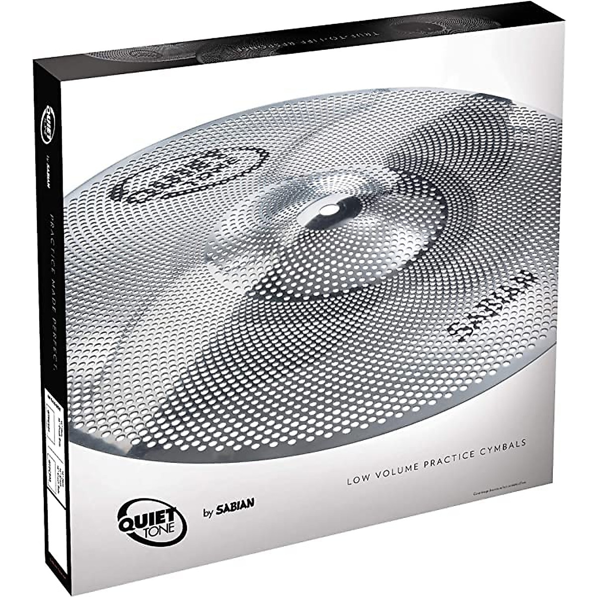 SABIAN Quiet Tone Practice Cymbals Set Qtpc504