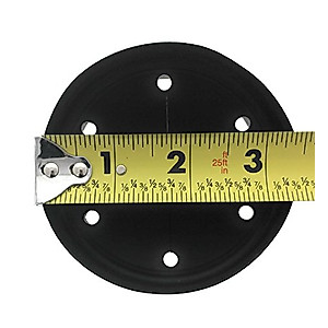 Essential Values Garbage Disposal Splash Guard (Sink Baffle), Aftermarket Replacement Compatible with Insinkerator Disposals and Most Universal 3 1/2 inch Sinks | Measures 3 1/4inch