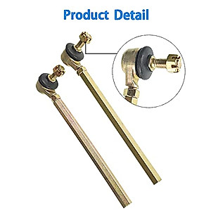 labwork 300mm Steering Wheel Steel Kit 320mm Gear Rack Pinion Adjustable Shaft Set Replacement for 110cc Go Kart