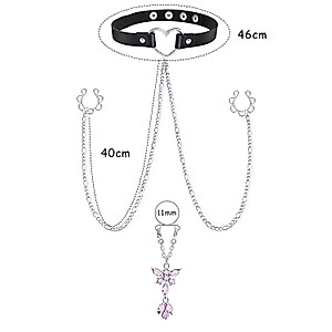 Pexveiuu Piercing Jewelry Choker Necklaces