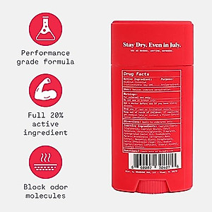 Duradry AM Deodorant & Antiperspirant - Deodorant for Hyperhidrosis, Antiperspirant for Women & Men, Armpit Sweat Protection, Silicone-free - End Game, 2.3 Oz (Pack of 3)