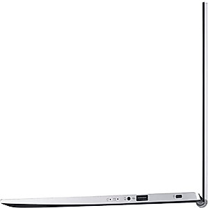Acer 2022 Newest Aspire 3 Laptop, 17.3 inch HD Display, Intel Core i3-1115G4, 12GB RAM, 512GB SSD, Intel UHD Graphics, Wi-Fi, Windows 11 Home, Silver, Bundle with JAWFOAL