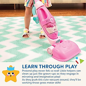 Battat- Play Circle- House Cleaning Set For Kids – Toy Vacuum – Hand Vacuum For Toddlers- Pretend Play – 3 years +