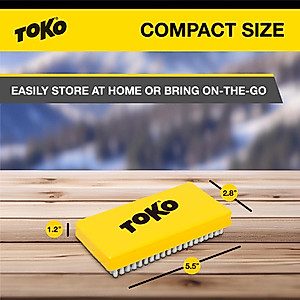 TOKO Ski Snowboard Waxing Brush 12mm Nylon Brush