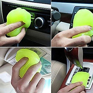 carduran Soft Sticky Clean Glue Silica Gel Car Interior Cleaner Glue PC Keyboard Dust Dirt Adsorption Cleaner Cleaning Gel for Car Detailing Tools