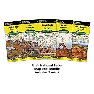 Utah National Parks [Map Pack Bundle] (National Geographic Trails Illustrated Map)
