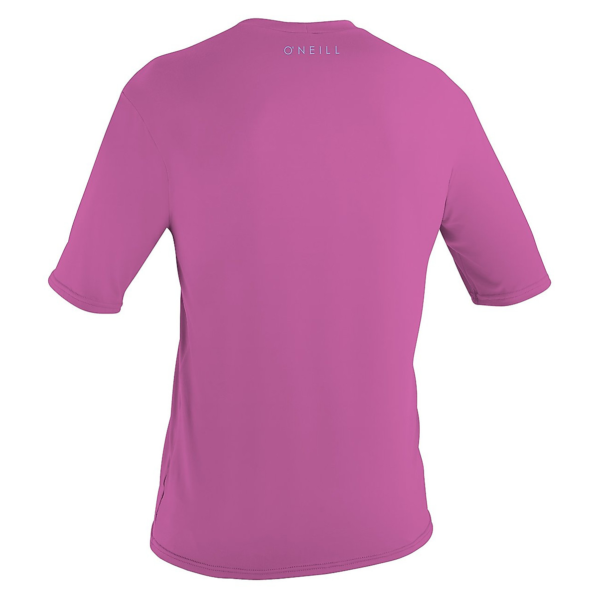 O'Neill Youth Basic Skins UPF 50+ Short Sleeve Sun Shirt, Fox Pink, 10
