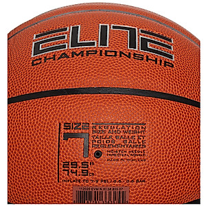 Nike Ball Elite Championship 8P Amber/Blk Basketball Free