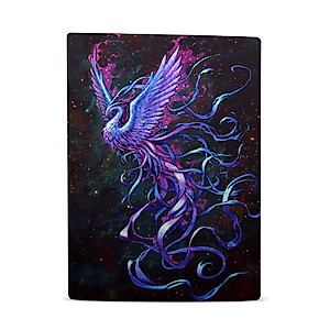 Head Case Designs Officially Licensed Christos Karapanos Phoenix Art Mix Vinyl Faceplate Gaming Skin Decal Compatible With Sony PlayStation 5 PS5 Digital Edition Console and DualSense Controller
