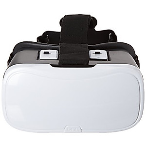 ONN White Virtual Reality VR Smartphone Headset for Apple or Android