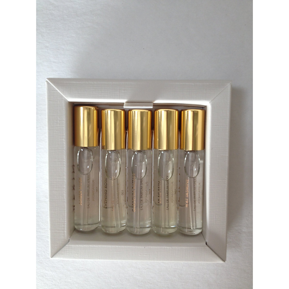 Aerin the Fragrance Collection Gardenia Rattan, Amber Musk, Lilac Path, Ikat Jasmine, Evening Rose