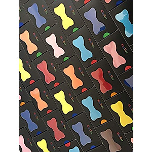 KissTies Black Mens Pocket Square Paisley Hanky Handkerchief