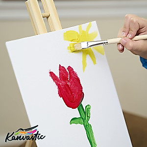 Canvas Boards for Painting (8x10 Canvases - 20 pcs Value Pack) Individually Wrapped Artist Quality Canvas Panels Made from Pure Cotton - Triple Primed with Gesso to Save You The Hassle