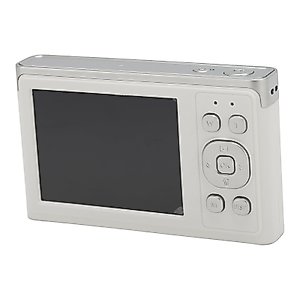 Compact Small Camera, 4K Video Output 50MP 16X Zoom Vlogging Camera for Ceremony (White)