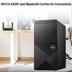 Dell Vostro 3910 Business Desktop Computer, 12th Gen Intel 4-Core Processor(Up to 4.3Ghz), 16GB DDR4 RAM, 1TB NVMe SSD, WiFi 6, DVD-RW, Display Port, HDMI, SD Card Reader, Windows 11 Pro