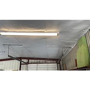 BlueTex Insulationㅤ 6" Wide x 180' Long White Vapor Barrier Seam Tape - 1 Roll Waterproofing and Great for Crawlspaces, Insulation Repair, Underlayment Seams, Metal Building Insulation Seams