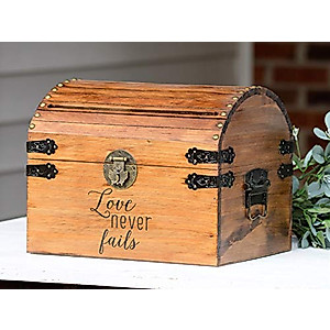 Love Never Fails Wedding 1st Corinthians Wedding Card Box