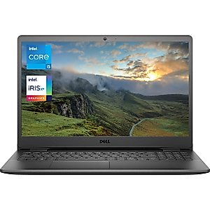 Dell Inspiron 3000 Series 3501 Laptop, 15.6 FHD Display, Intel Core i5-1135G7, 16GB DDR4 RAM, 1TB PCIe SSD, Webcam, WiFi, HDMI, SD Card Reader, Windows 11 Home, Black