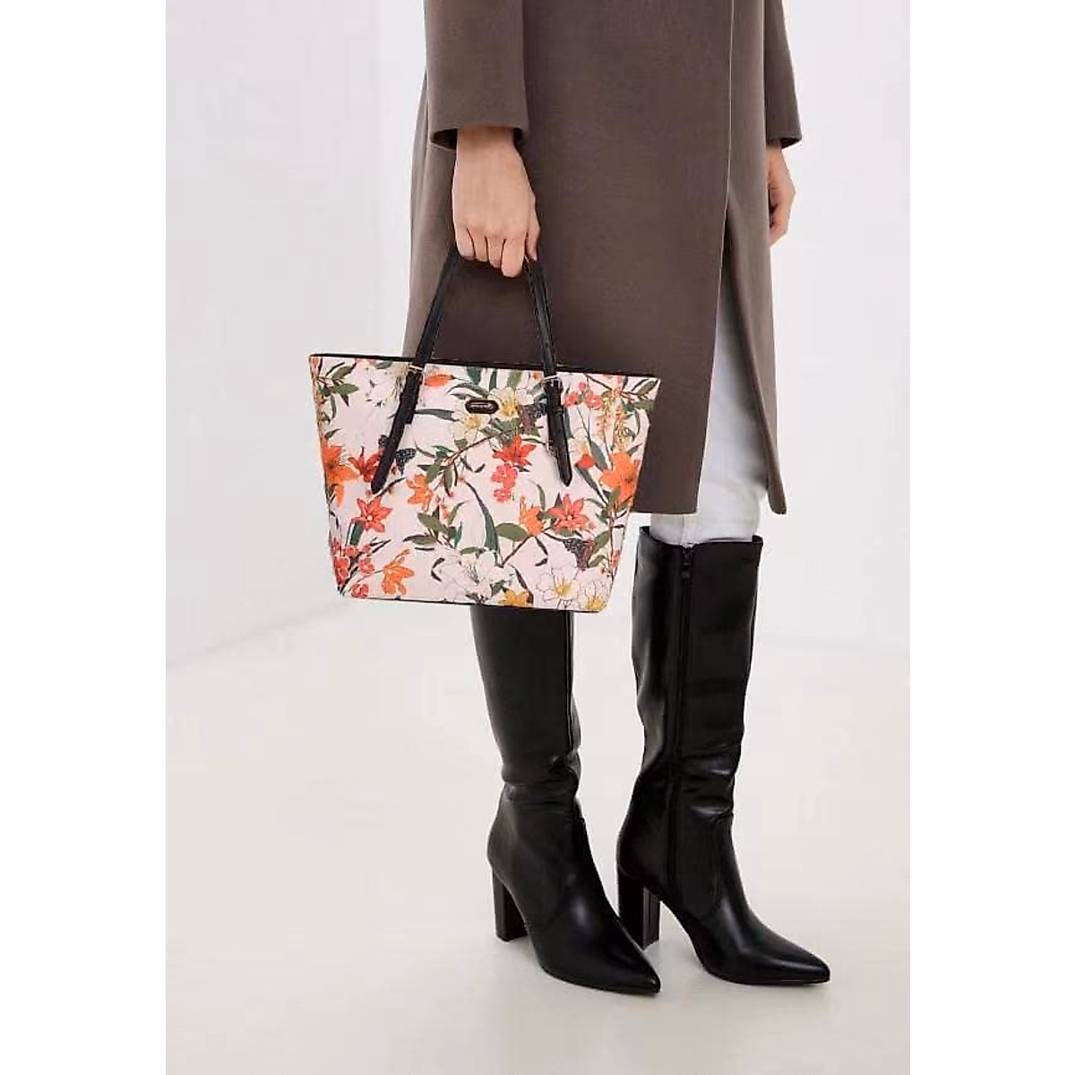 Women Fashion Synthetic Leather Handbags for Women Large Tote Shoulder Bags Top Handle Satchel Designer Tote Shoulder Satchel Purse Set of 2pcs