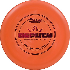 Dynamic Discs Classic Blend Deputy Putter Golf Disc [Colors May Vary] - 173-176g